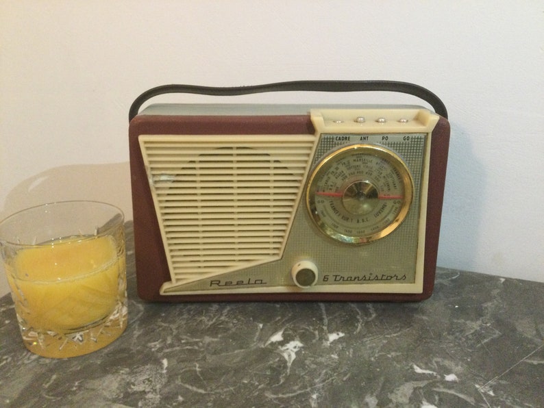 Bluetooth Transistor Rechargeable Radio Speaker 1960 Reela Transistor ...