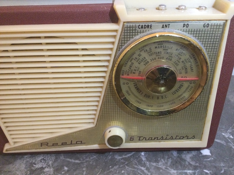 Bluetooth Transistor Rechargeable Radio Speaker 1960 Reela Transistor ...