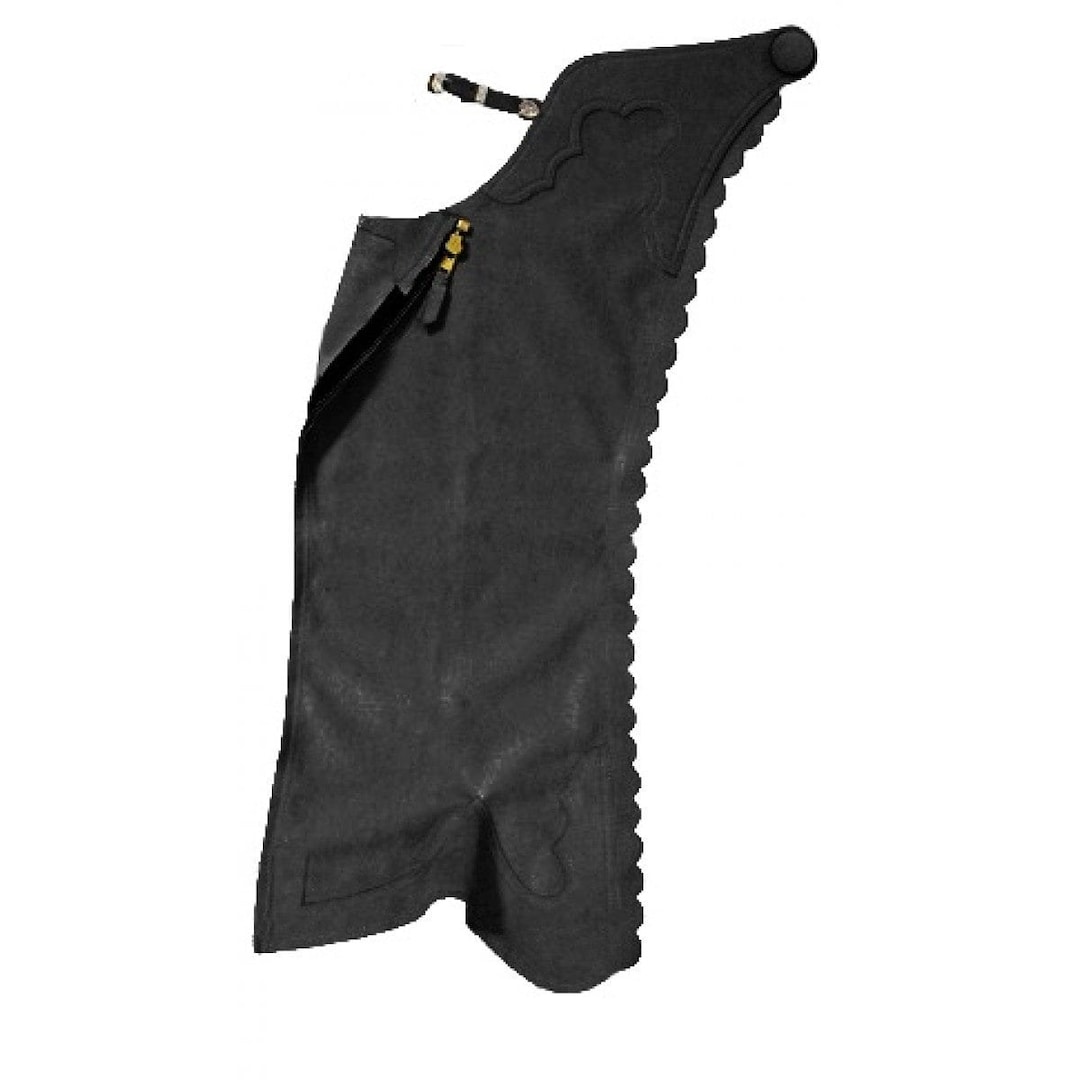 Simplicily Suede With Scalloped Chaps, Custom Made Chap Hand Made Chap ...