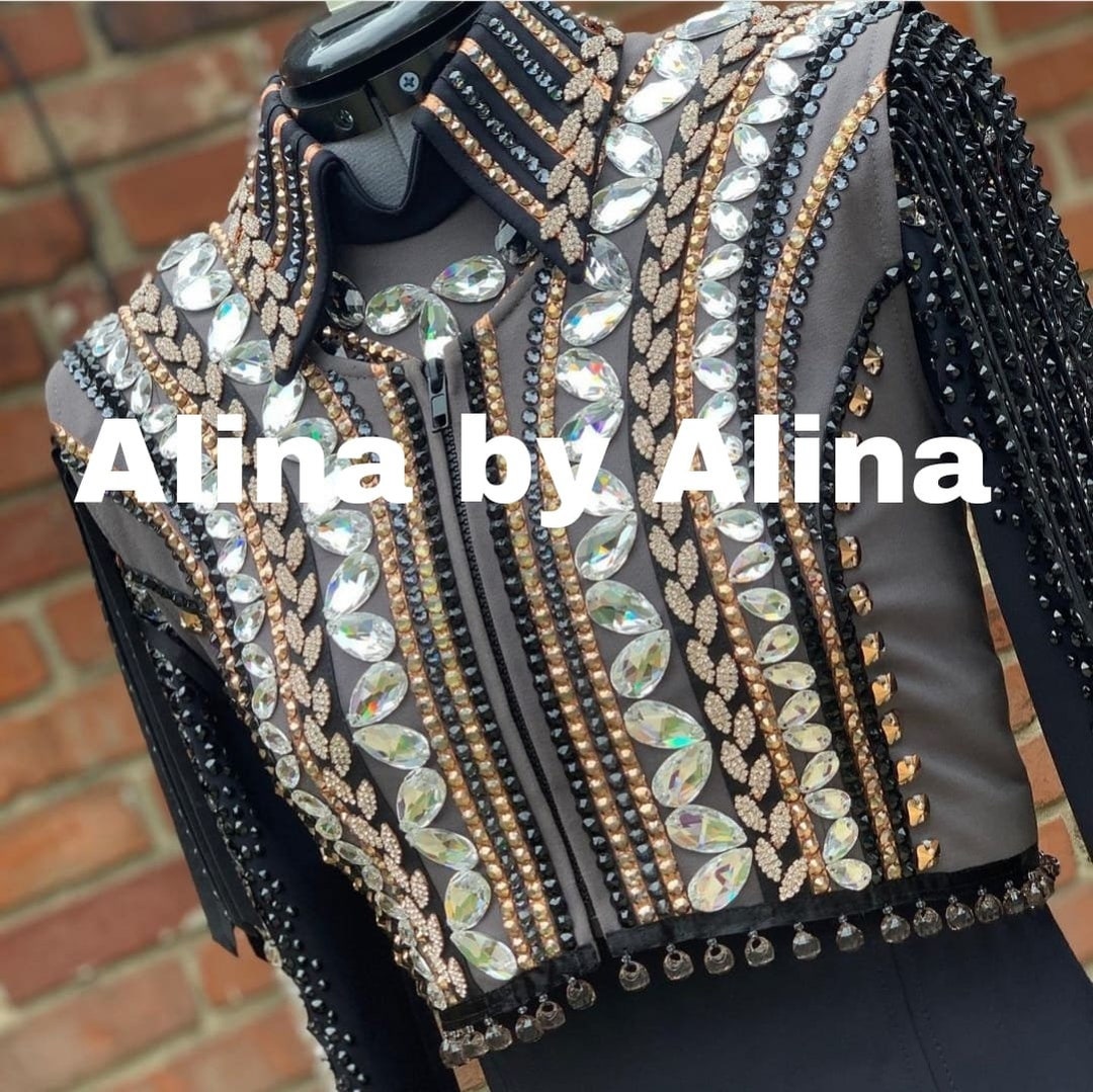 Western Show Vest and Shirt With Fringes - Etsy