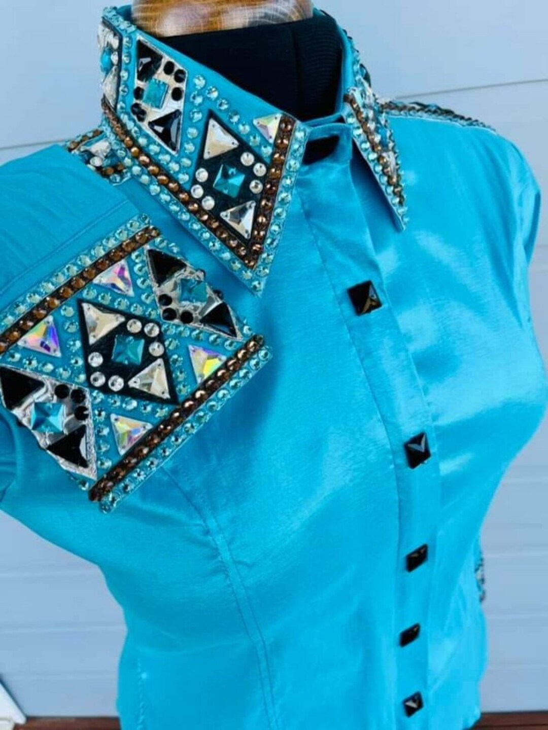 Western Custom Rodeo Queen Horsemanship Show Shirt - Etsy
