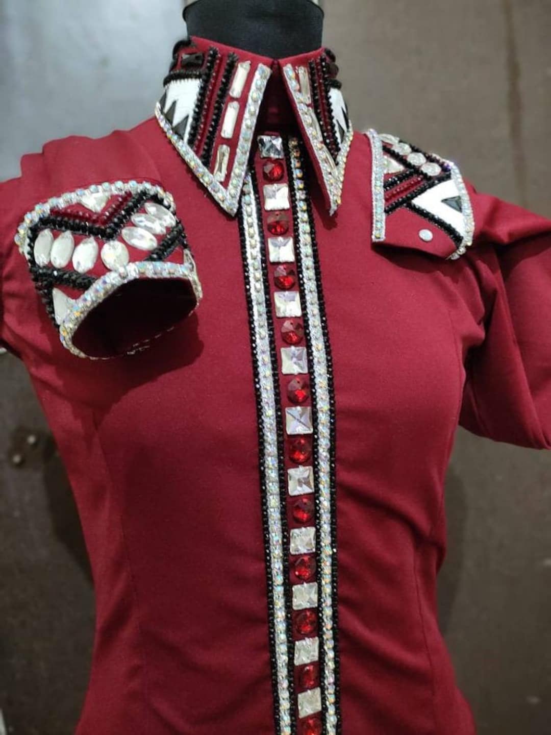 Western Custom Rodeo Queen Horsemanship Show Shirt - Etsy