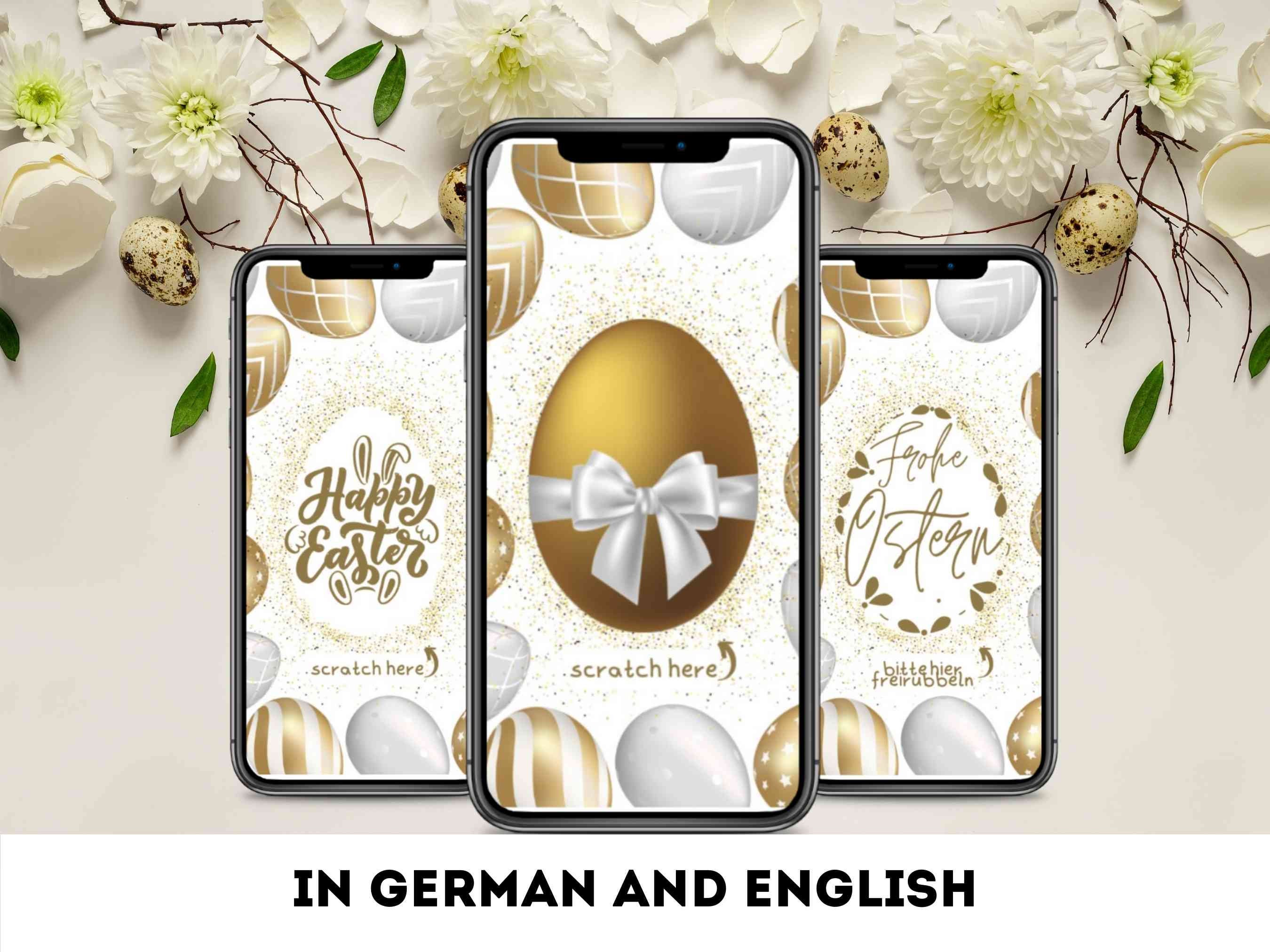 Ecard Digital Scratch off Card Happy Easter Scratch off Ticket via ...