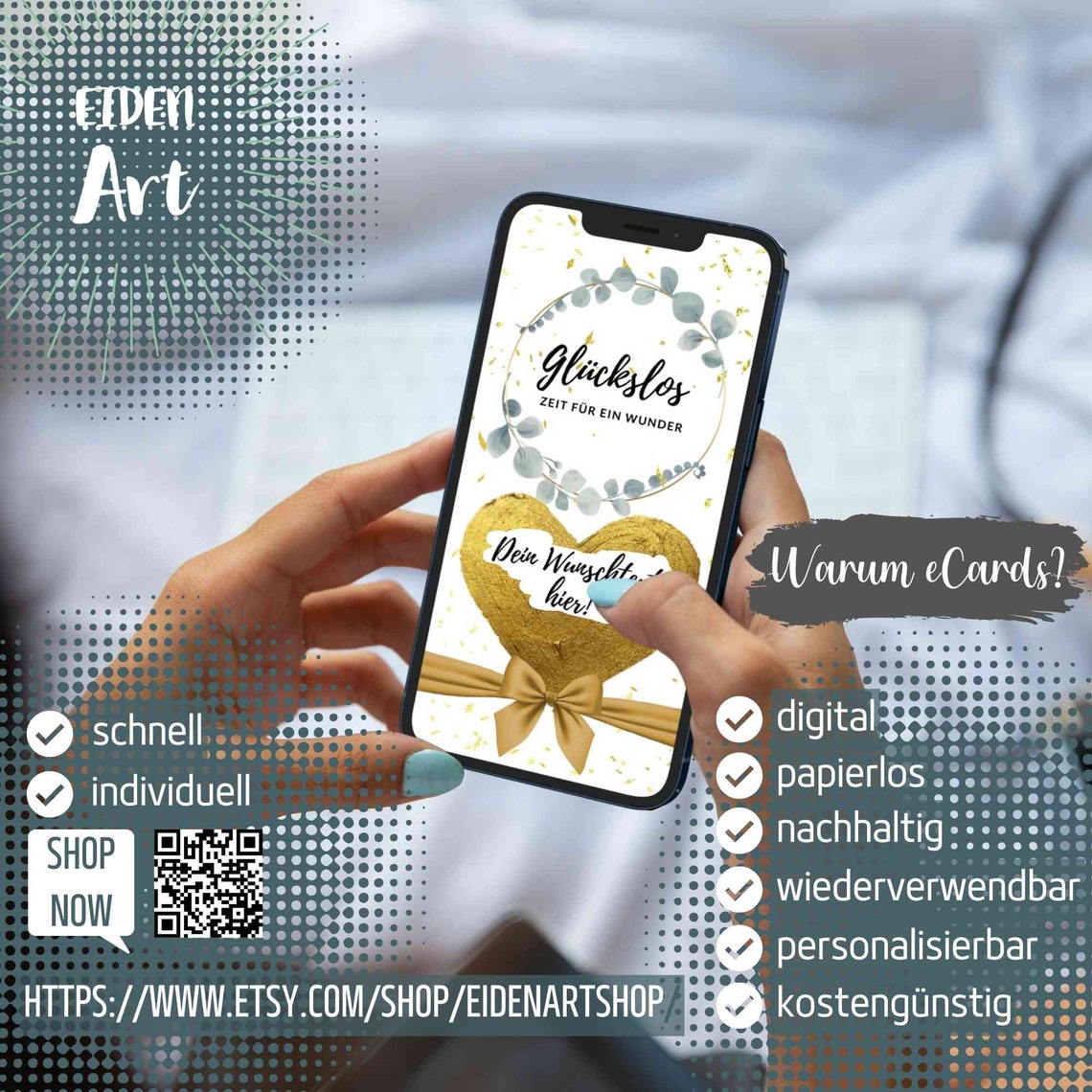 Ecard Digital Scratch off Card Lucky Ticket, Announcement With Custom ...