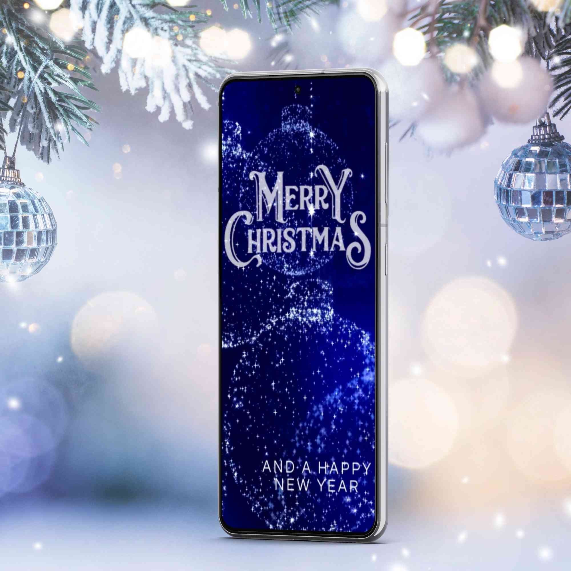 Ecard Animated Digital Christmas Card With Glittering Christmas Tree ...