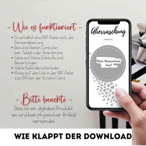 Ecard Digital Scratch off Card Surprise, Announcement, Custom Text ...