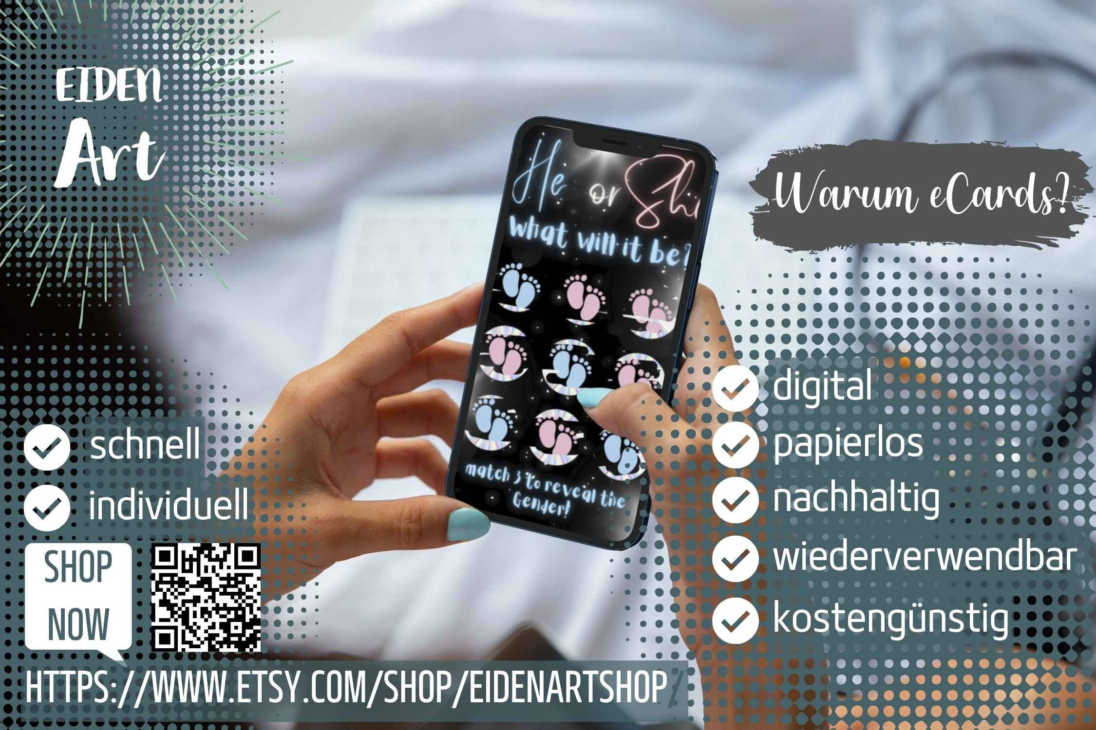 Boy or Girl Digital Gender Reveal Scratch off Card as Tic - Etsy