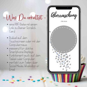 Ecard Digital Scratch off Card Surprise, Announcement, Custom Text ...