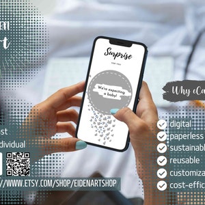 Ecard Digital Scratch off Card Surprise, Announcement, Custom Text ...