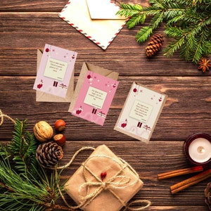 Advent Calendar Positive Thoughts, Love, Happiness and Self-love in A4 ...
