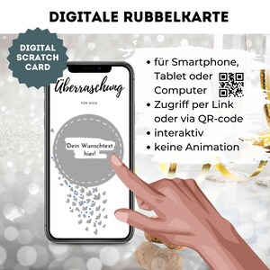 Ecard Digital Animated Scratch off Card Customized Text, Surprise ...