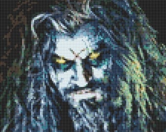 Rob Zombie / Live Laugh Love Parody Cross Stitch Pattern PDF - Etsy