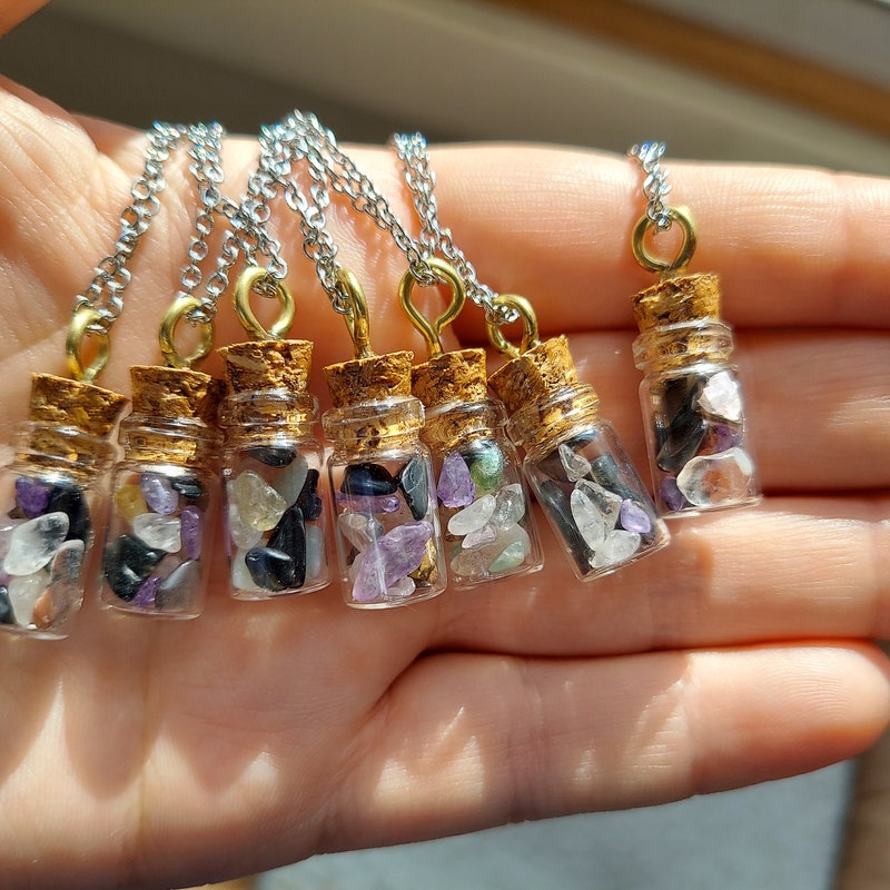 Vial Pendant - Etsy