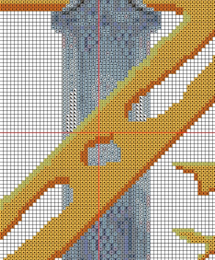 The Legend of Zelda Master Sword Cross Stitch Pattern - Etsy