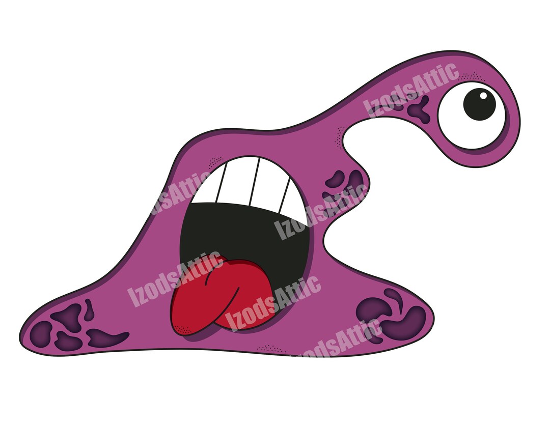 Alien 8 Monster Clip Art Digital Download - Etsy