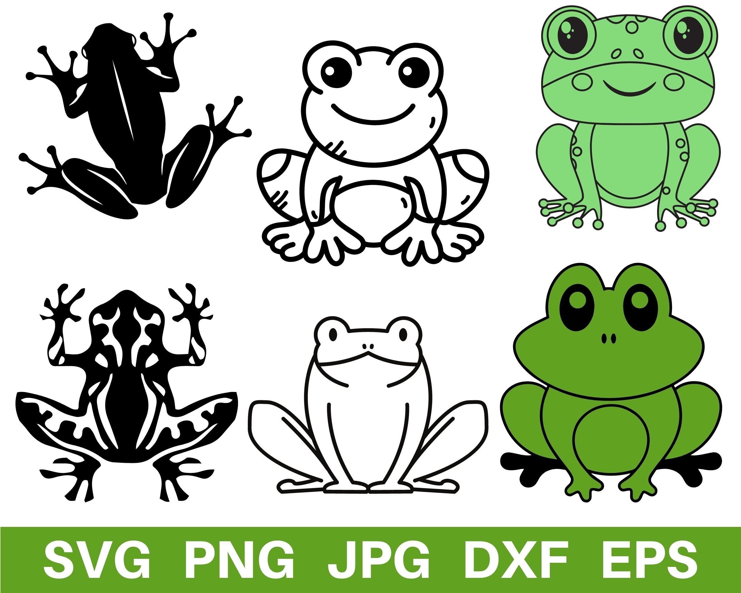 Buy Frog Svg Frog Png Cute Frog Svg Frogs Svg Tiana Svg Frog Online in ...