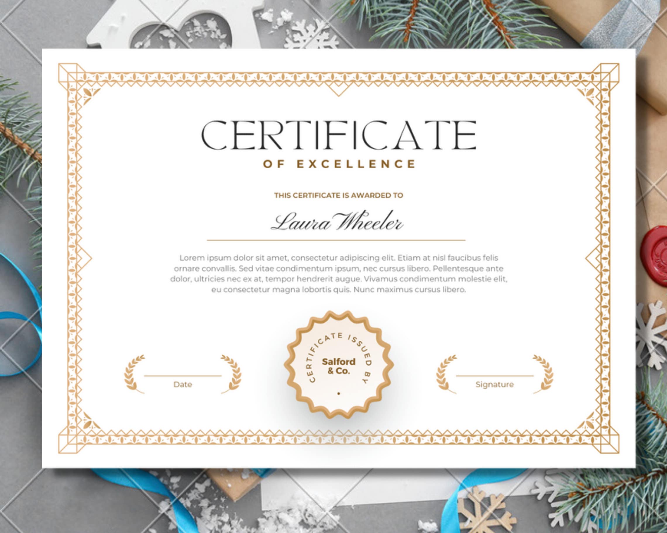 Graduation Diploma Printable Diploma Certificate Template - Etsy