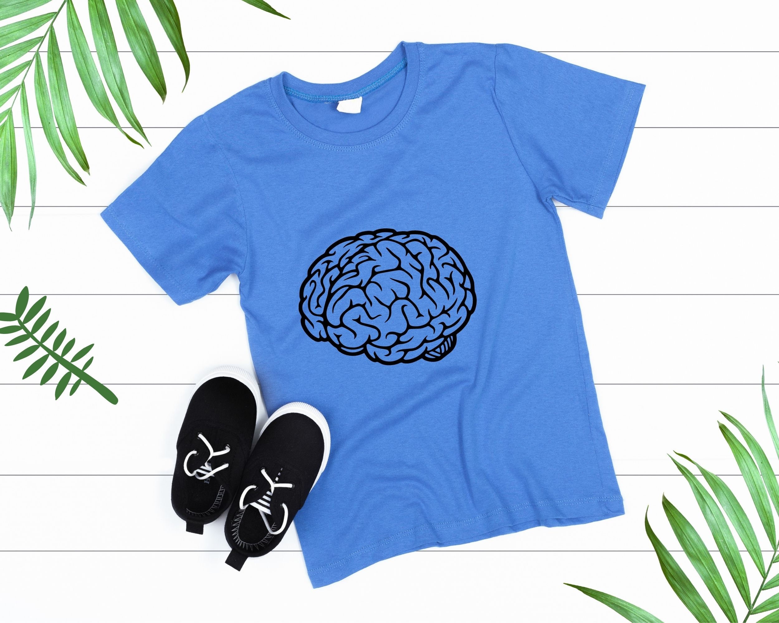 Cerebro Svg Cerebro Humano Svg Cerebro Png Imágenes Etsy México