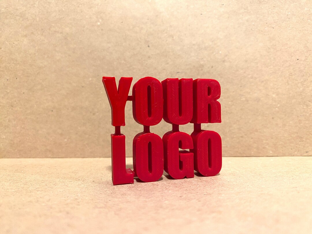 Logo 3D-print Aangepast 3D-logo, 3D-logo, aangepast logo afdrukken ...