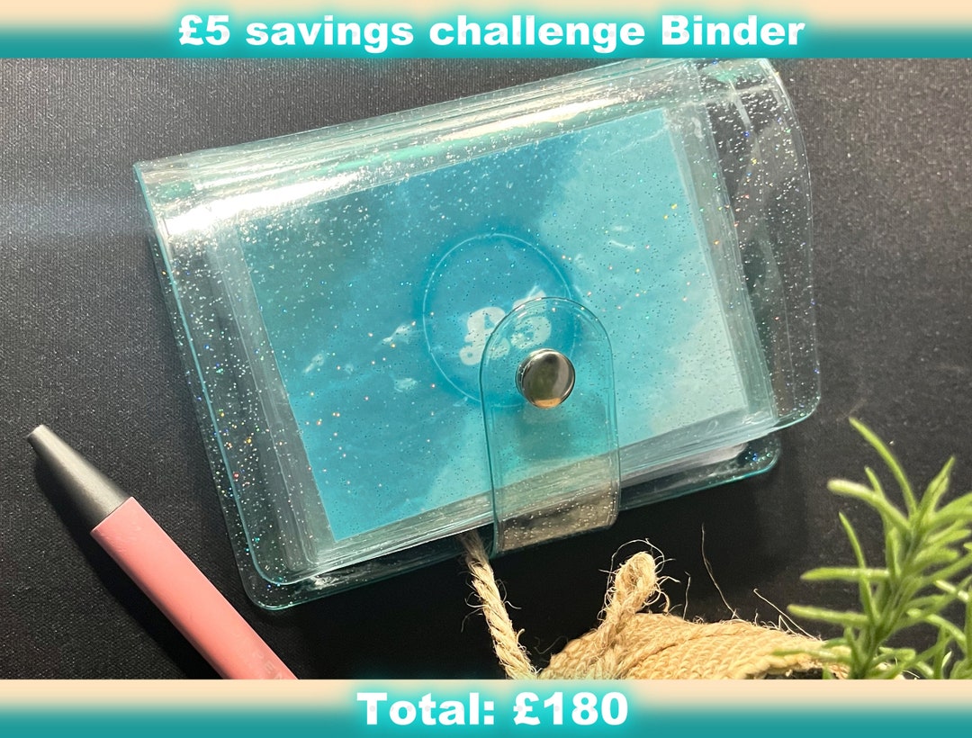 5 Pound Savings Challenge Binder Total 180 5 Pound Challenge - Etsy UK