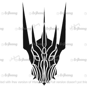 The Lord of the Rings, Sauron, Rings of Power, Hobbit, the Helmet of ...