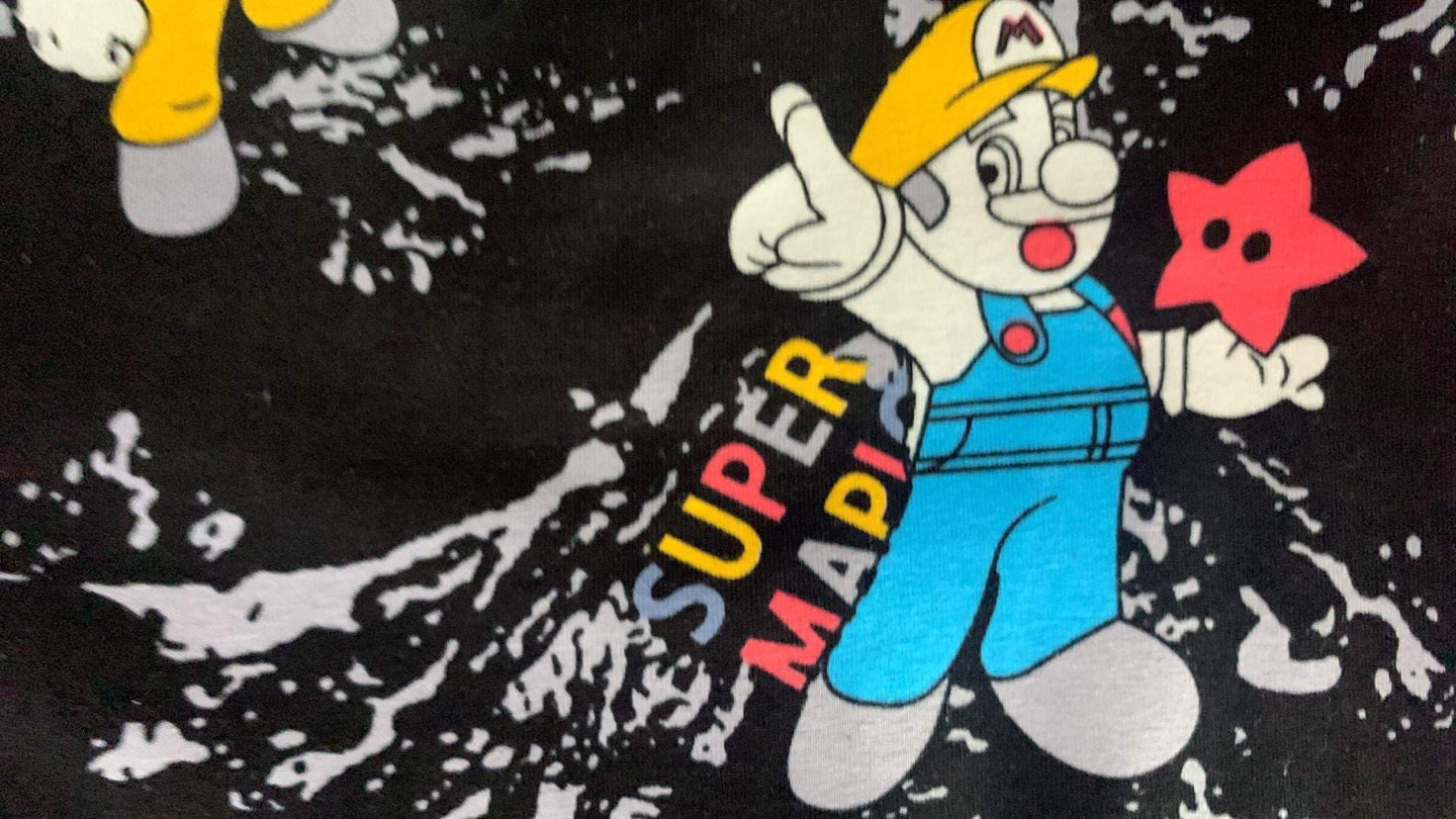 Super Mario Bros Nintendo Luigi Baby Toddler Romper Jumpsuit Size 12-18 ...