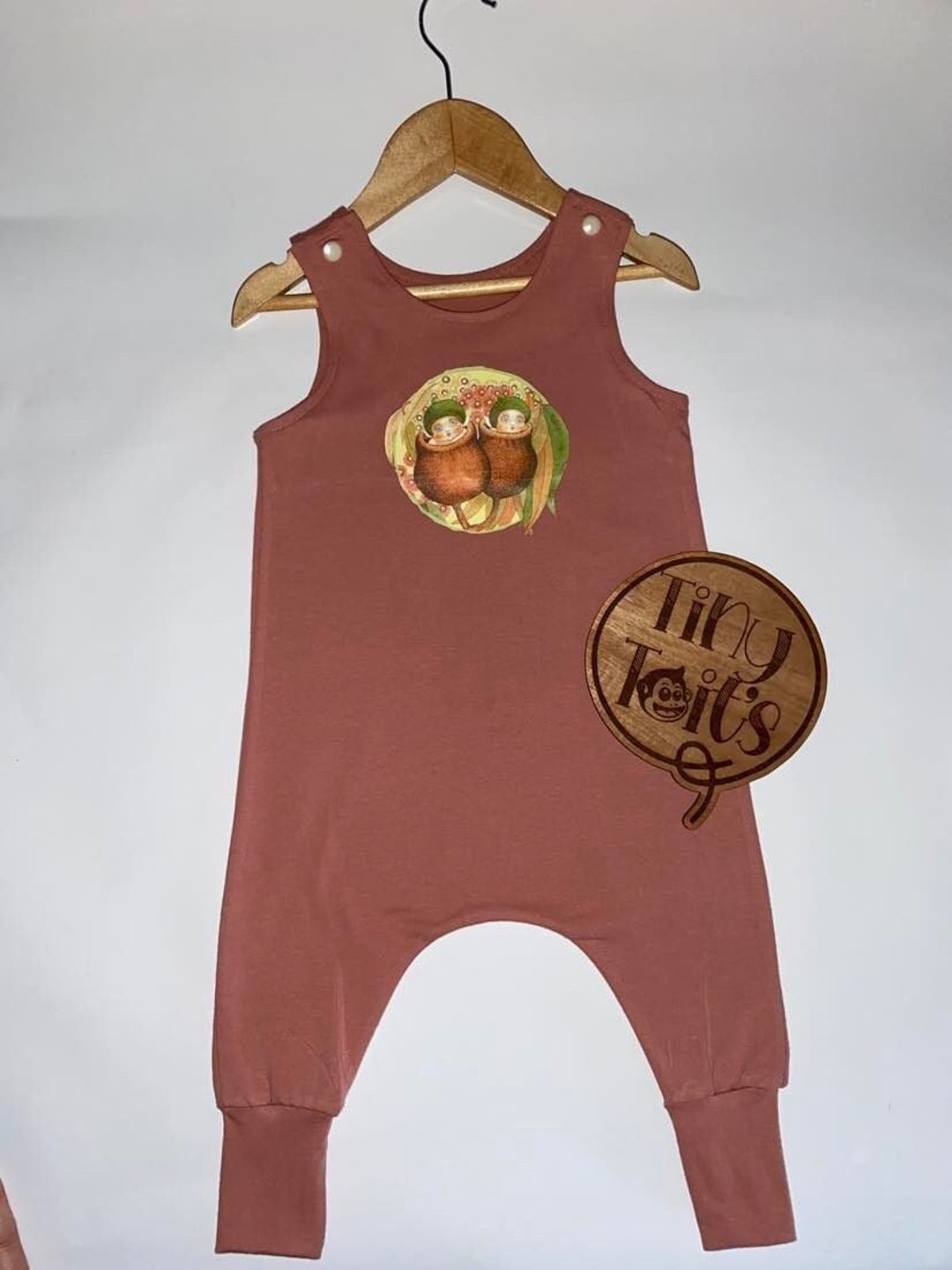 May Gibbs Gum Nut Baby Copper Toddler Romper Jumpsuit Size 9-12months ...