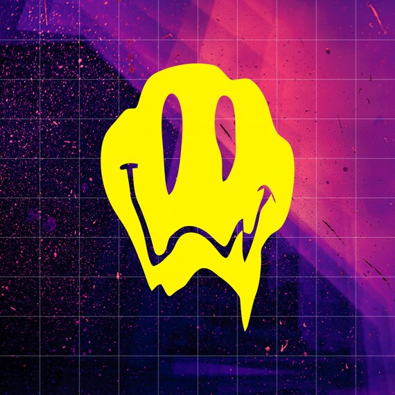 Slime Smiley Face PNG Digital Download - Etsy UK