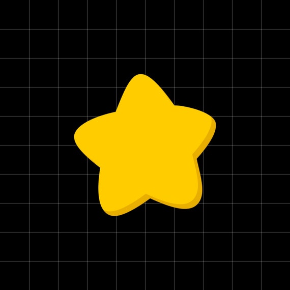 Yellow Glow Star Png