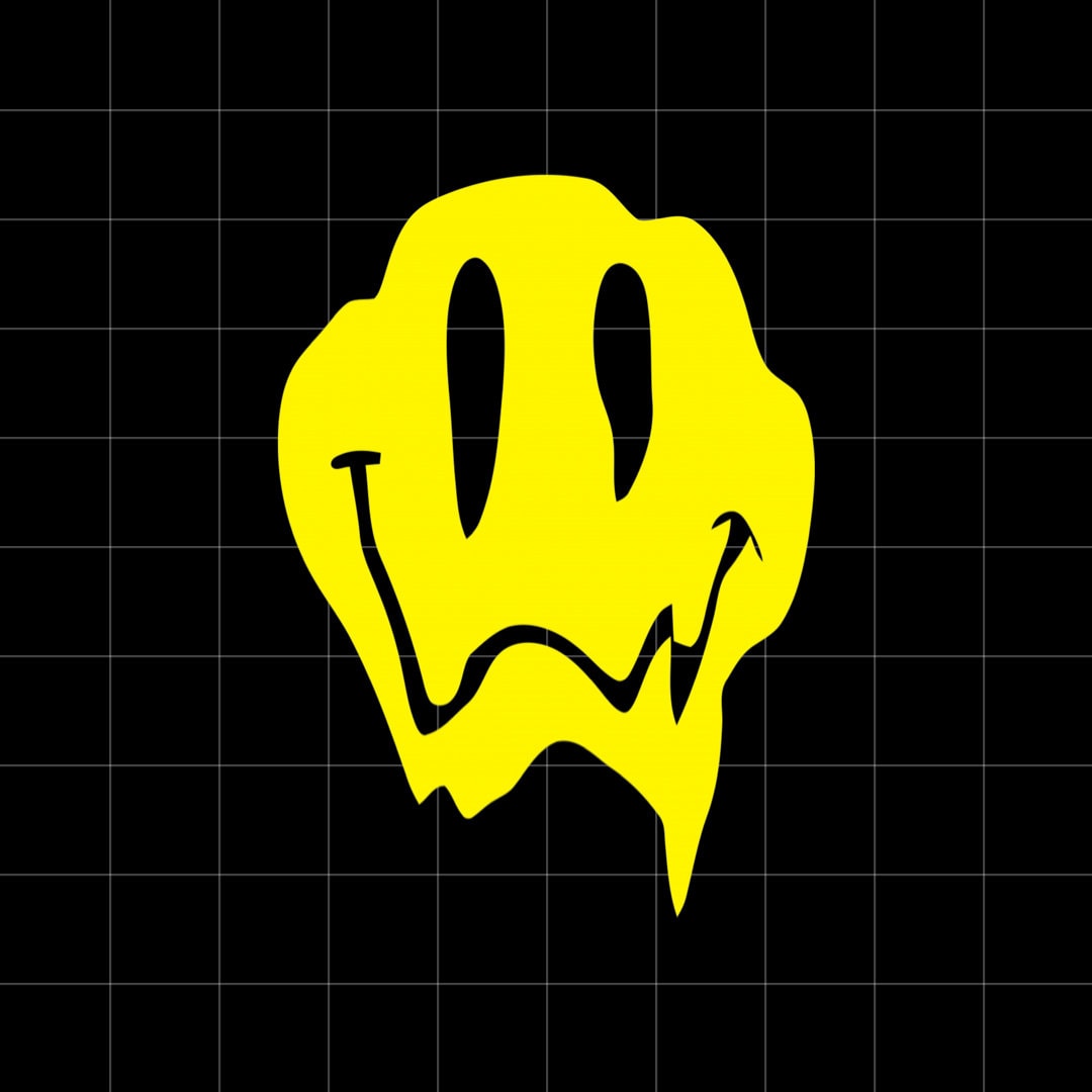 Slime Smiley Face PNG Digital Download - Etsy