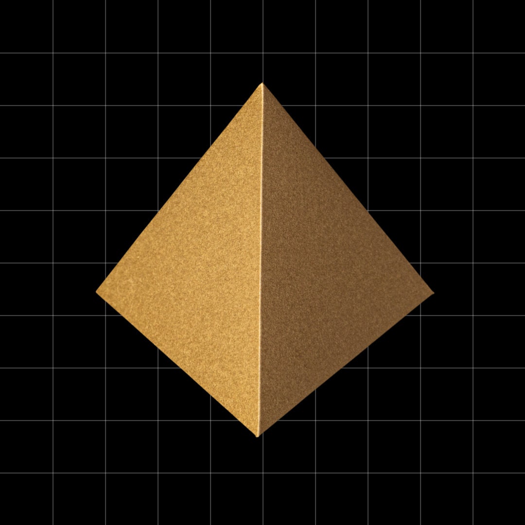 Gold Pyramid PNG Digital Download - Etsy