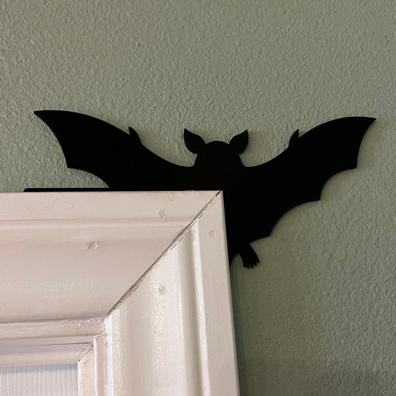 Halloween Door Toppers Halloween Bats Door Trim Topper - Etsy