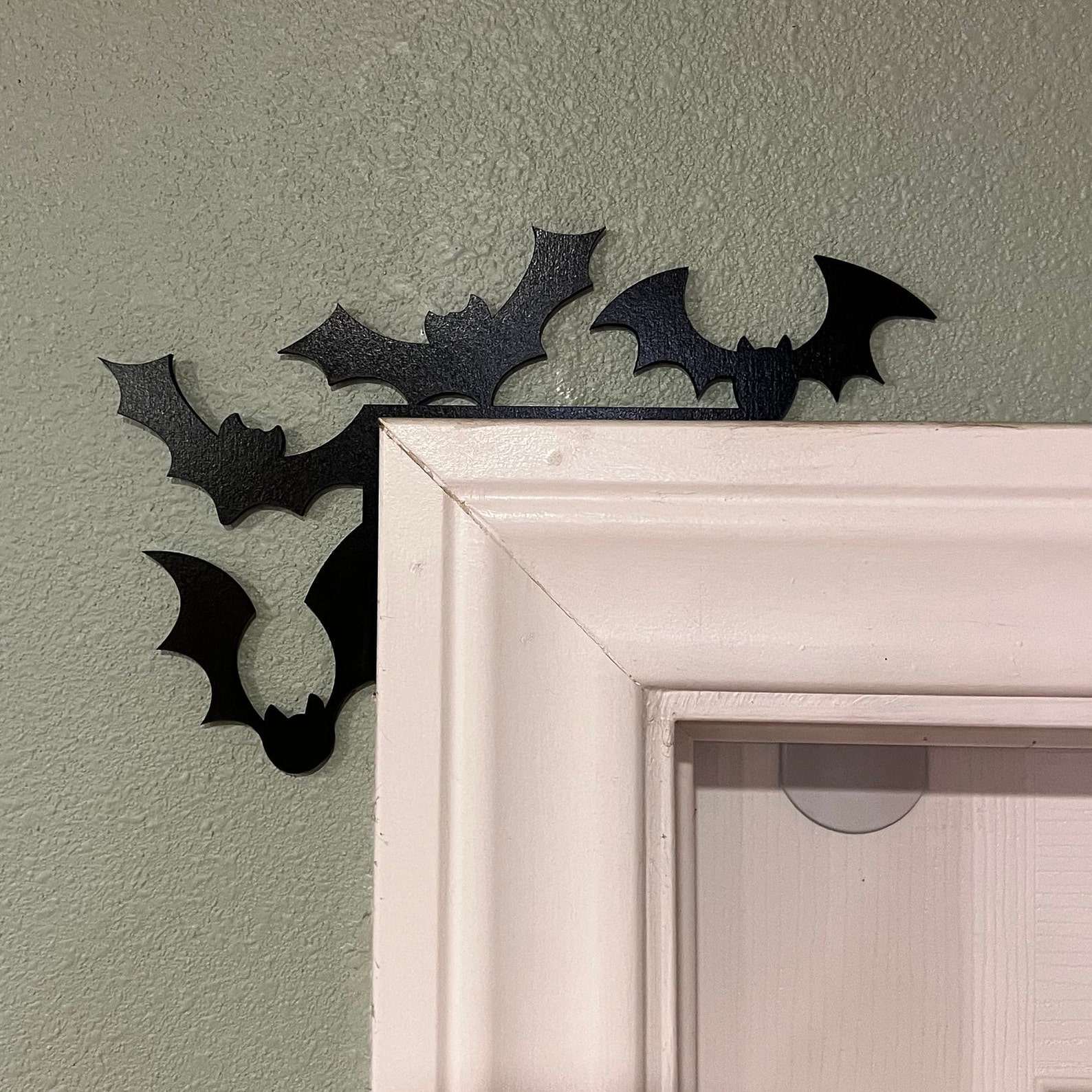Halloween Door Toppers Halloween Bats Door Trim Topper - Etsy