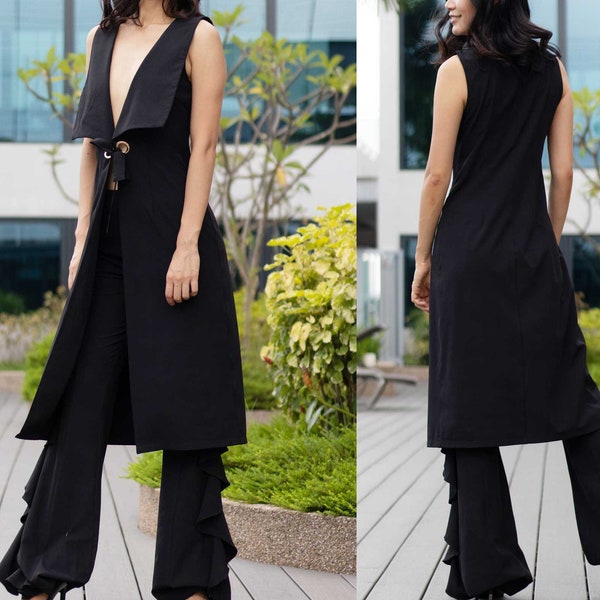 Womens Ruffle Pants - Etsy