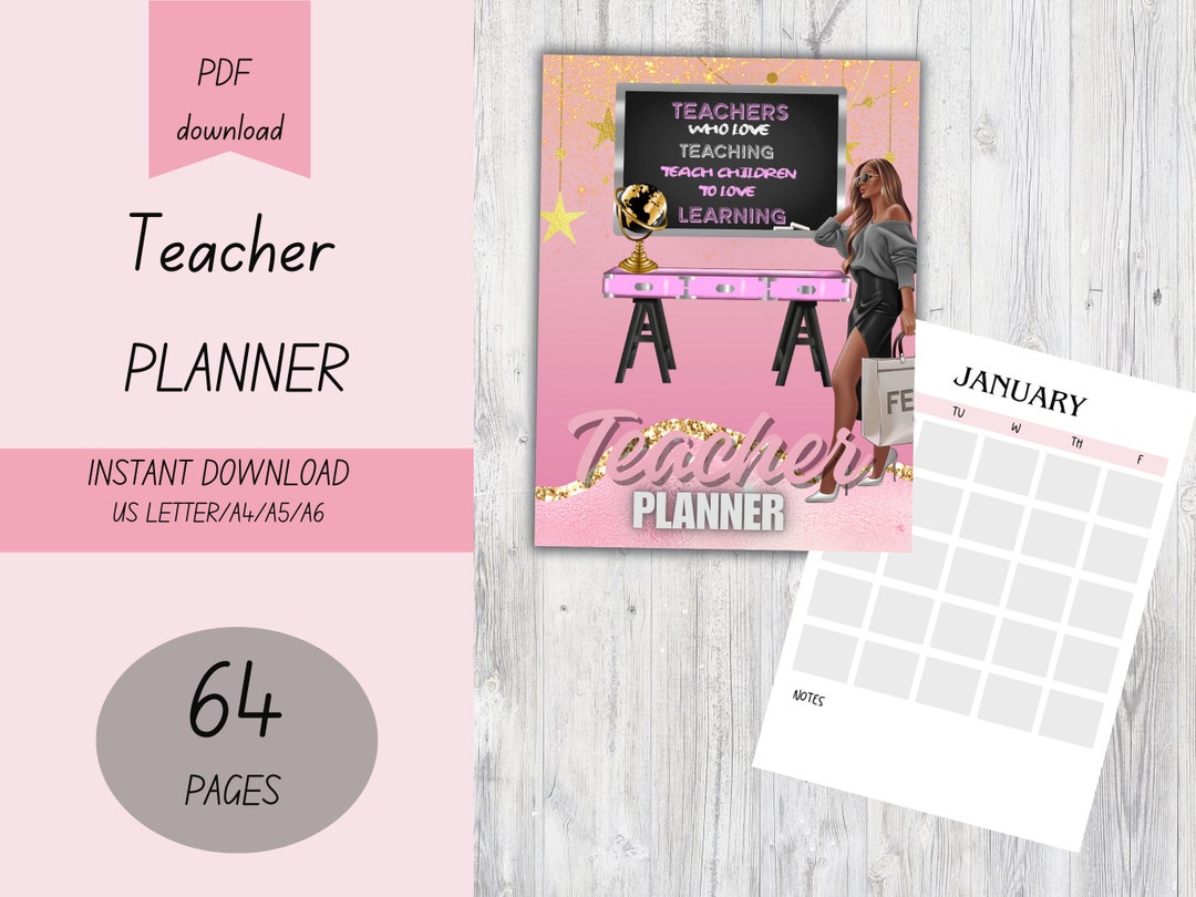 Instant Download | Essential Teacher's Downloadable Planner - Complete ...