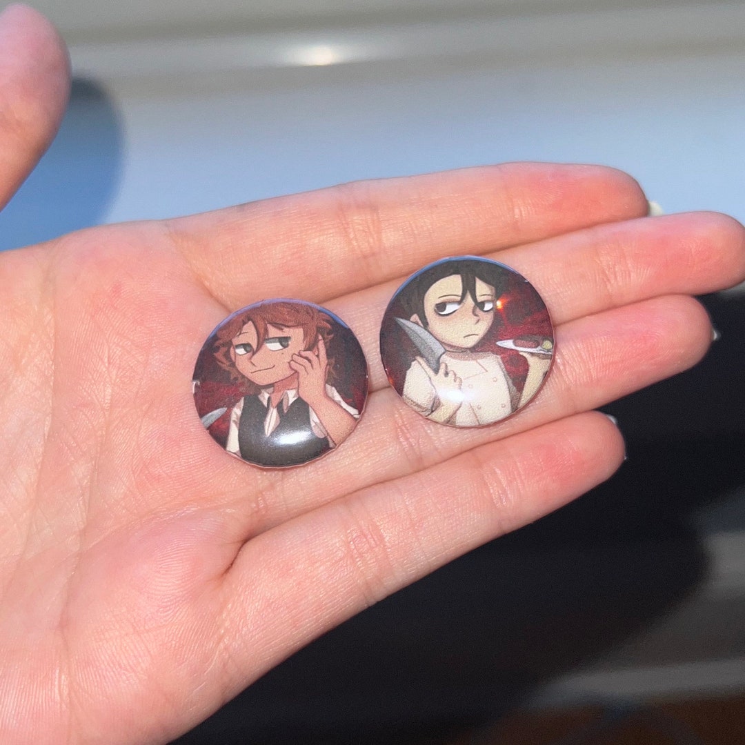 Matching Vincent and Rody Pins deadplate - Etsy