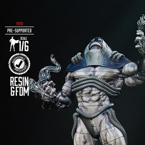 Anti-monitor - DC Printed & Painted Fan-art Statue - Etsy