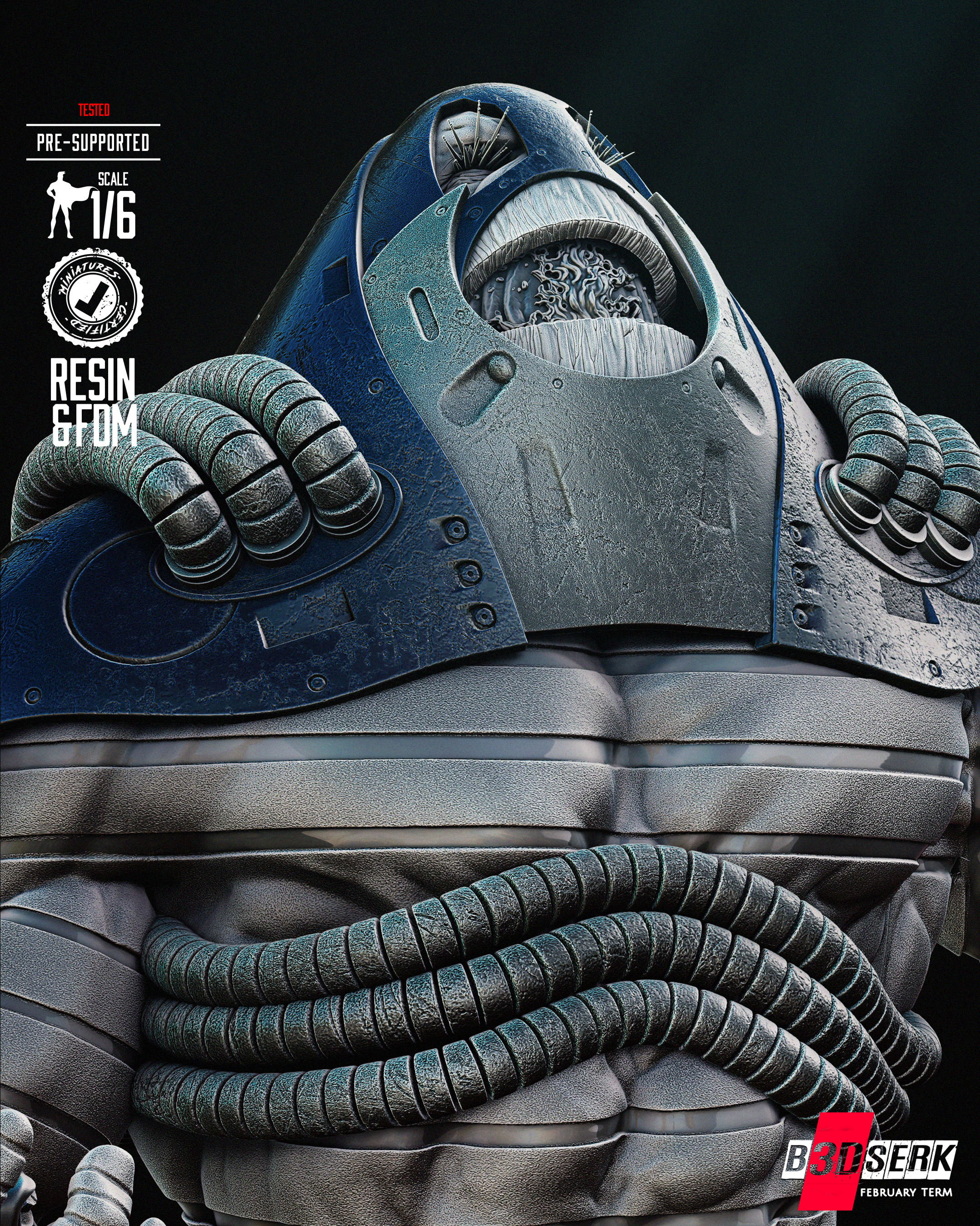 Anti-monitor DC Printed & Painted Fan-art Statue - Etsy