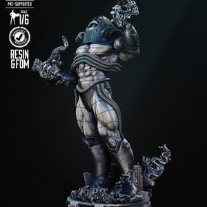 Anti-monitor - DC Printed & Painted Fan-art Statue - Etsy