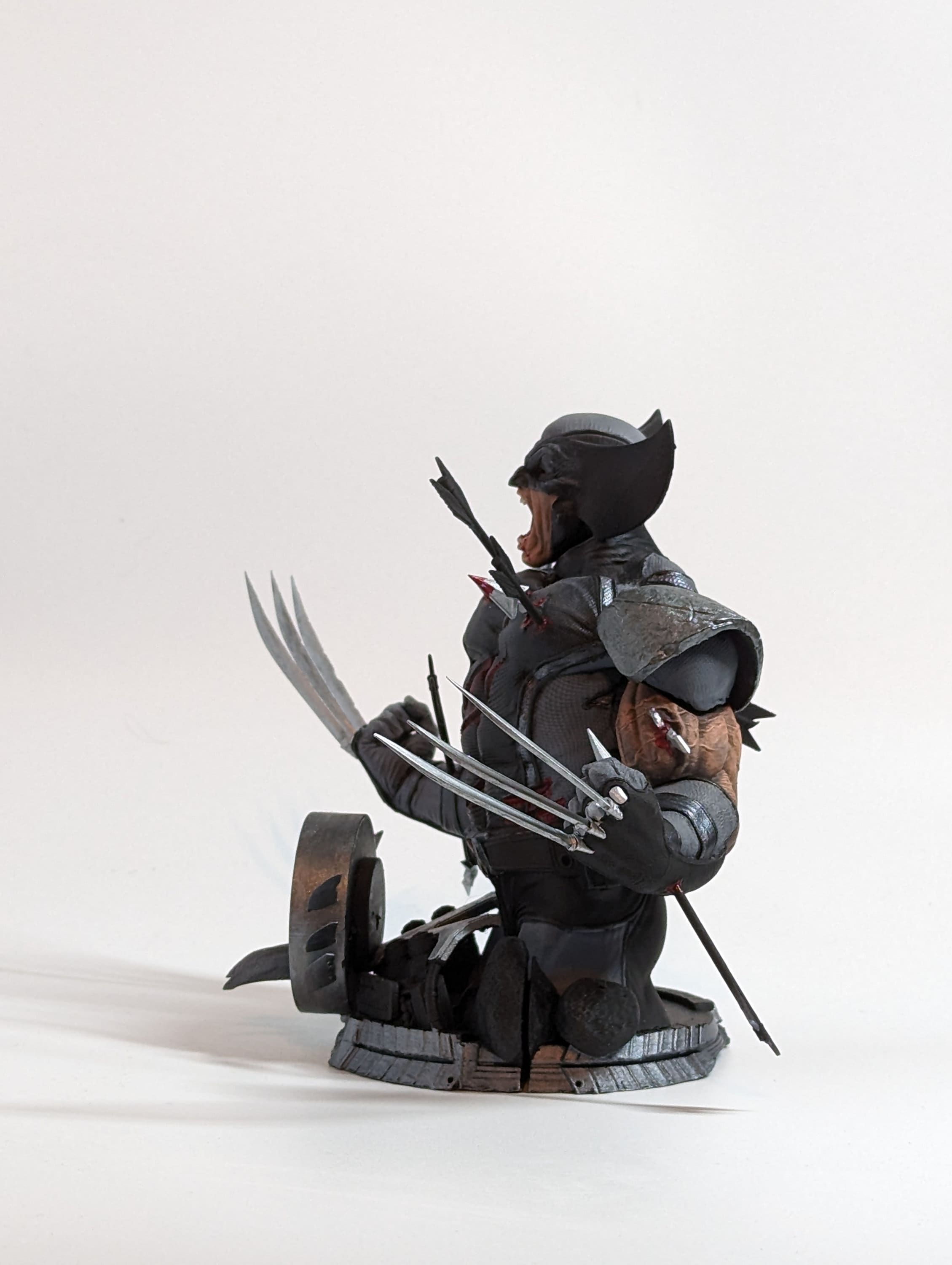 Wolverine Bust 3D Printed & Painted Fan-art Statue - Etsy