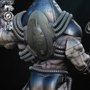 Anti-monitor - DC Printed & Painted Fan-art Statue - Etsy