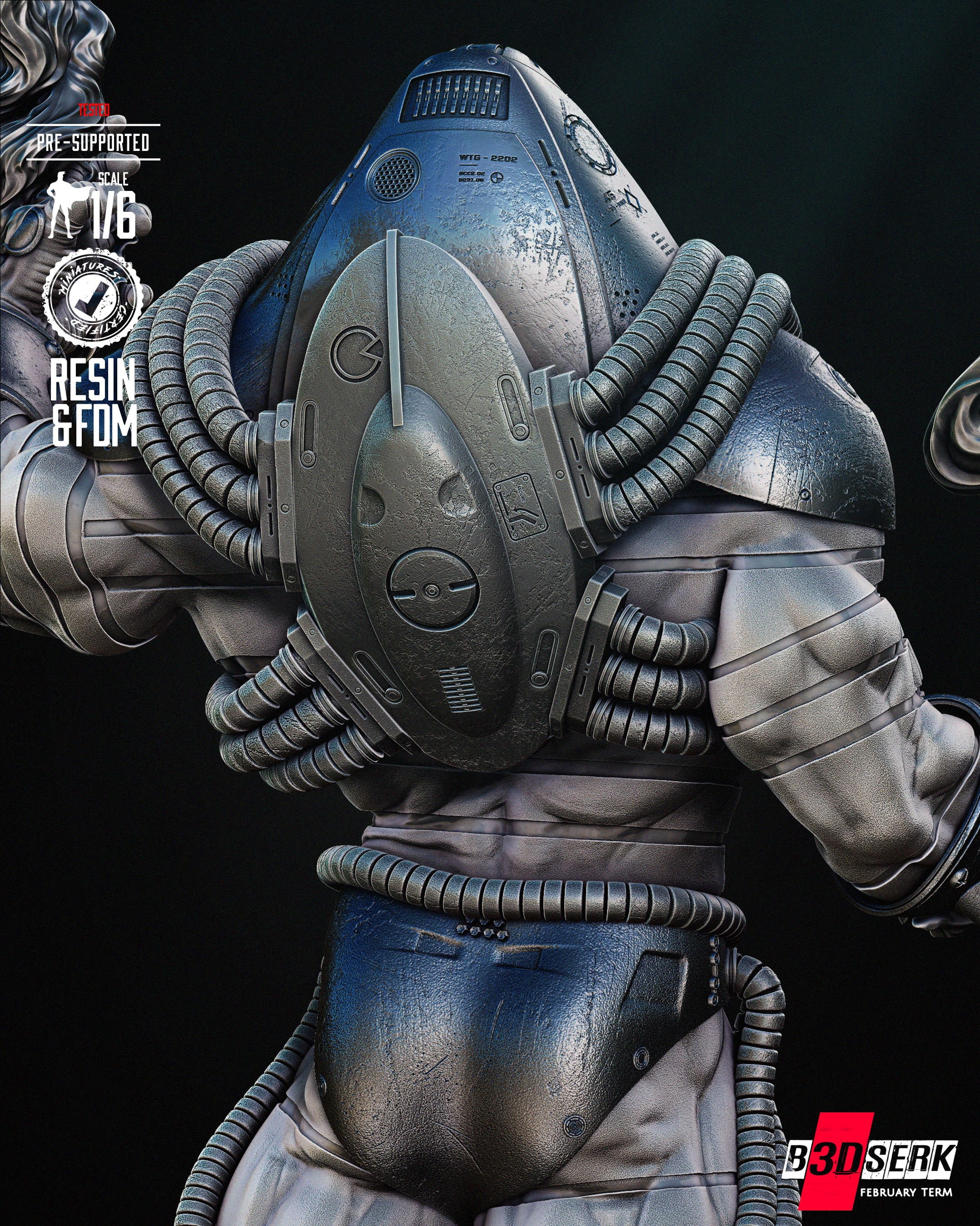 Anti-monitor DC Printed & Painted Fan-art Statue - Etsy