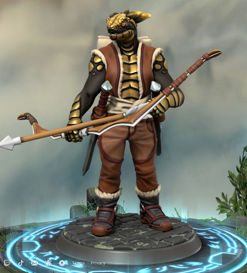 Heroforge Table Top Miniature Custom Print & Painted Professionally - Etsy