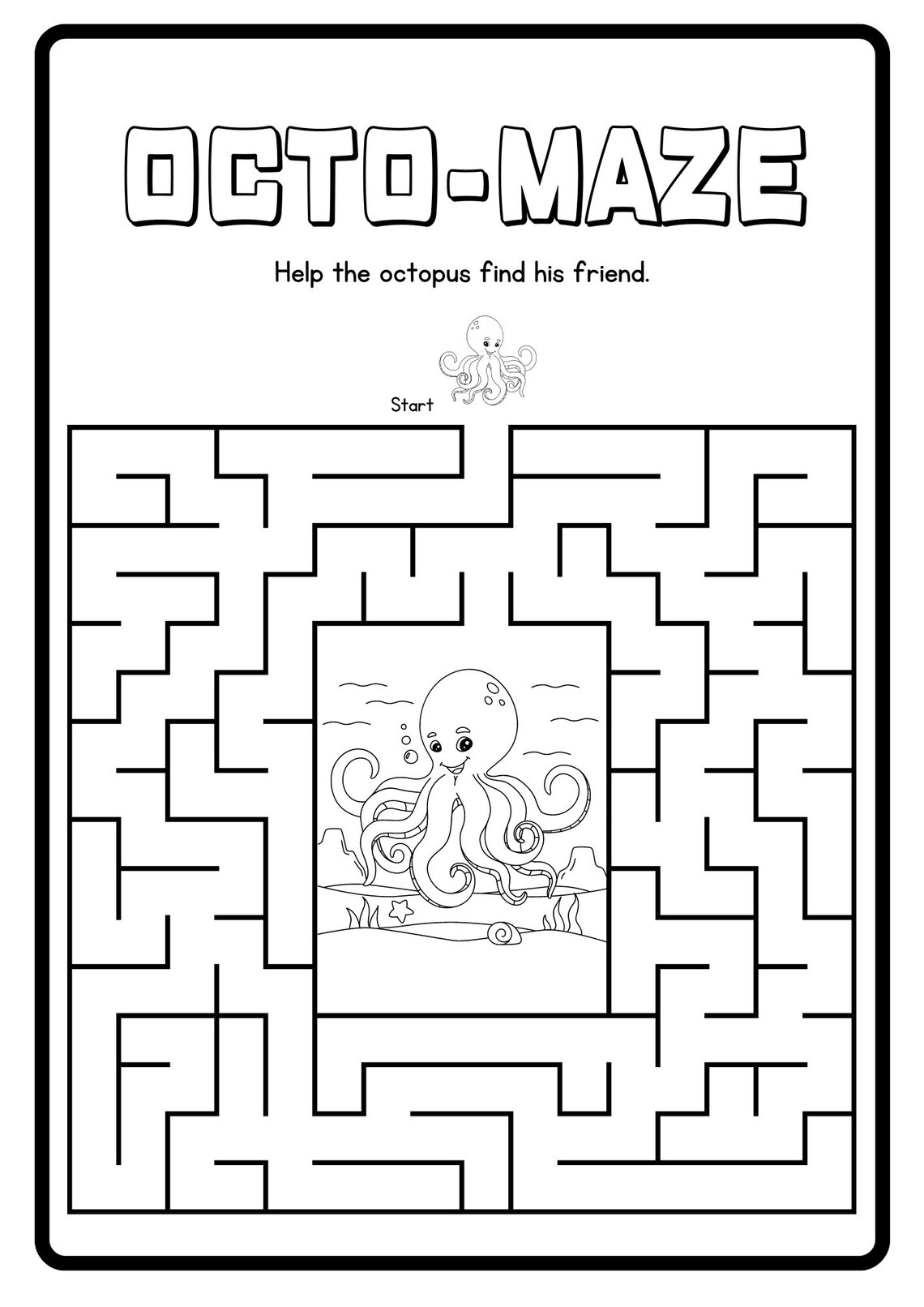 Ultimate Summer Printable Fun Worksheets Bundle Coloring Pages for Kids ...