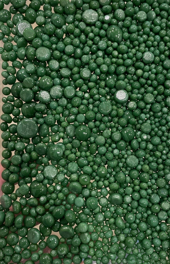 90 COE Bullseye Glass Fusing Dots Frit Balls Dark Forrest | Etsy