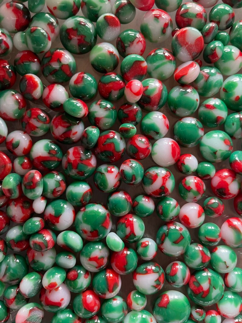 90 COE Bullseye Glass Fusing Dots Frit Balls Red Jade Green - Etsy