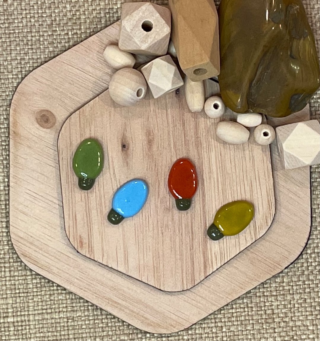 Bullseye Glass Fused Accent Shape 90 COE Mosaics Christmas - Etsy