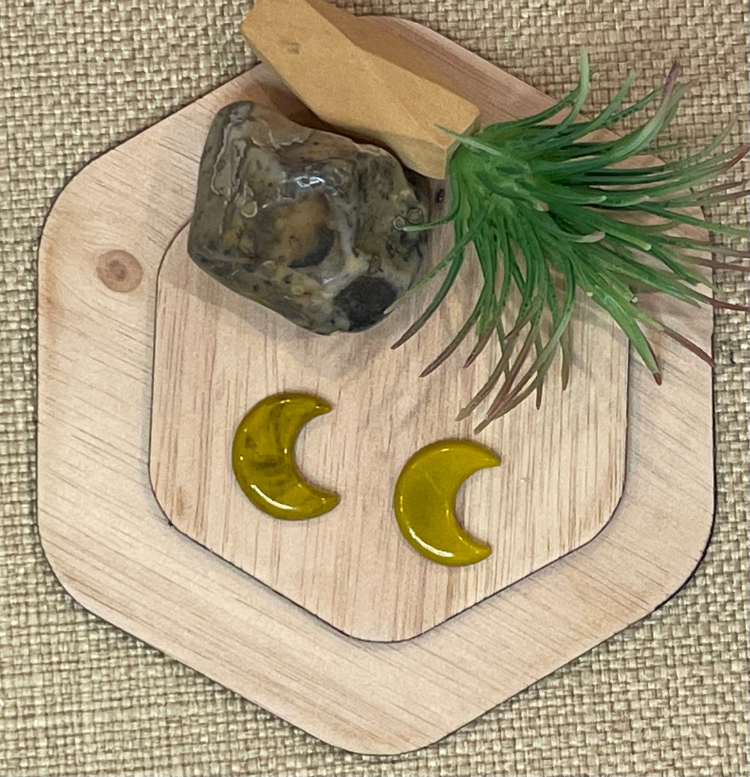 Bullseye Glass Fused Accent Shape 90 COE Mosaics Flower Crescent Moon ...