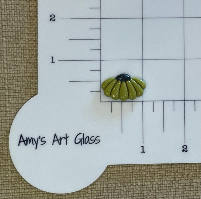 Bullseye Glass Fused Accent Shape 90 COE Mosaics Flower - Etsy