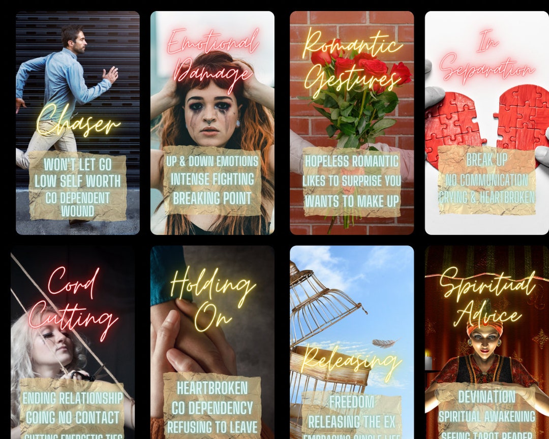 KARMIC Connections-tarot Oracle Deck 75 Cards - Etsy